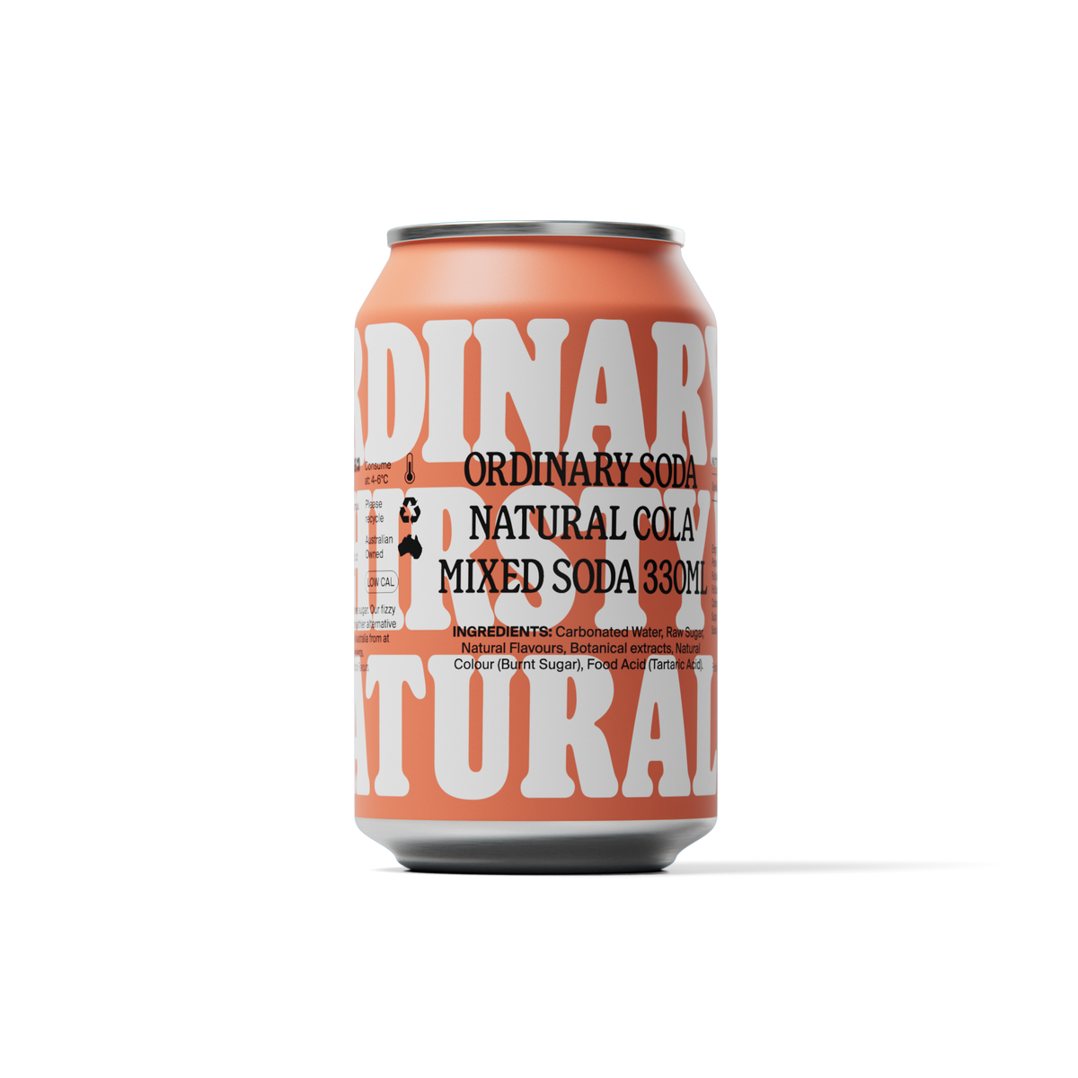 Natural Cola Ordinary Soda 12 x 330ml – Brew Society.
